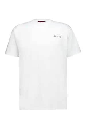Gucci Regular Fit Symbol Print T-shirt - White