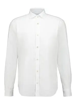 Boglioli Cotton Long-sleeve Shirt - White