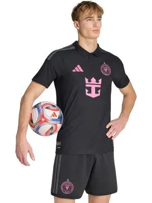 Adidas Inter Miami Cf 26 Away Authentic Jersey Messi - Black / Bliss Pink / Mls-mif-37p