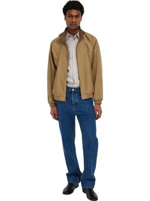 FERRAGAMO Reversible Blouson Jacket - Beige