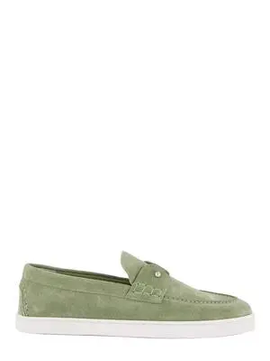 CHRISTIAN LOUBOUTIN Chambeliboat Loafers - Green