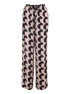 Cara Cara Girona Printed Pants - Forma Geo Blush