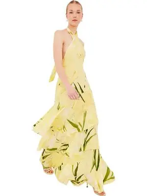 Cara Cara Halter Maxi Dress - Lillian Lemon