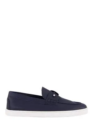 CHRISTIAN LOUBOUTIN Marine Chambeliboat Loafers - Blue