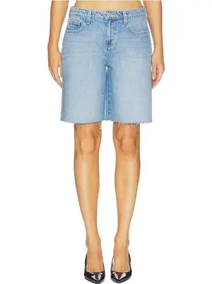 L'Agence River Mid Rise Bermuda Short - Bellflower