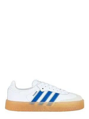 ADIDAS ORIGINALS Samba Sneaker - Footwear White  Blue & Clear Sky