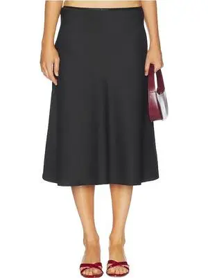 RUNAWAY THE LABEL Leanna Midi Skirt - Black