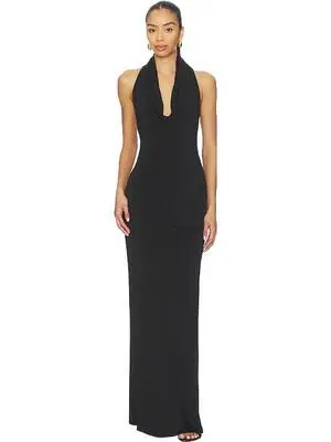 EAVES Ira Maxi Dress - Black