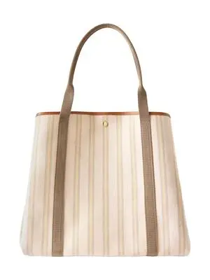 Rue De Verneuil Traversée Large Canvas Tote - Neutrals