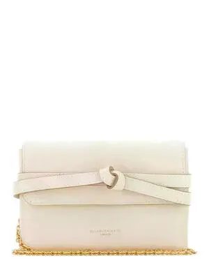 GIANNI CHIARINI Belty Chain-Strap Crossbody Bag Neutrals
