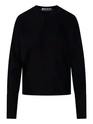 DARKPARK Long-sleeve Top With Cuff Detail - Black