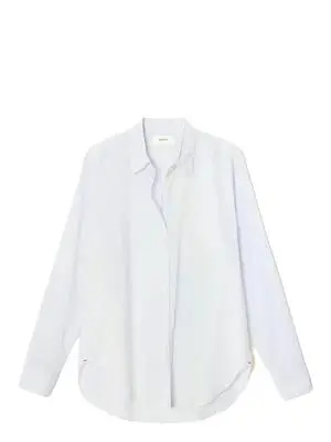 Xirena Beau Cotton Shirt - Blue