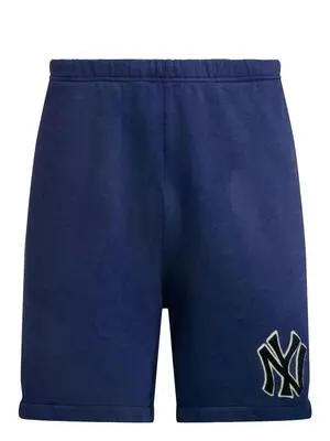 Polo Ralph Lauren New York Yankees Logo Appliqué Shorts - Blue
