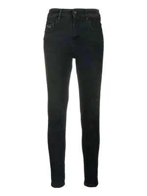 DIESEL® Slandy Super Skinny Jeans - Black