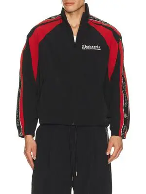 WILLY CHAVARRIA Casa De Chavarria Tape Jacket - Black