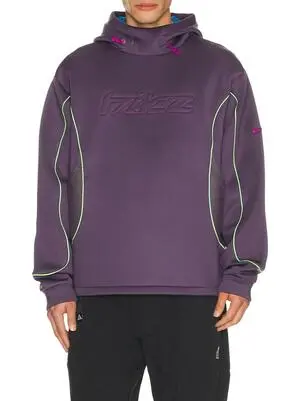 Nike Pullover Hoodie - Dark Raisin  Brilliant Blue  & Vivid Pur