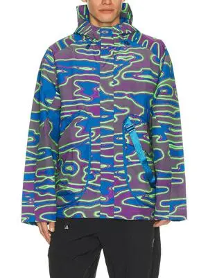 Nike Storm-fit Hooded Jacket - Vivid Purple & Brilliant Blue
