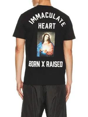 BORN X RAISED Immaculate Tee - Black