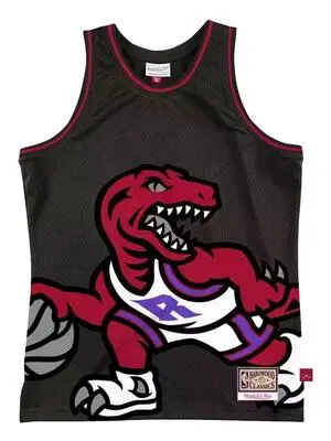 Mitchell & Ness Nba Toronto Raptors Hardwood Classics Printed Tank Top - Black