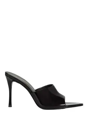 POTAMY Pointed Mules - Black