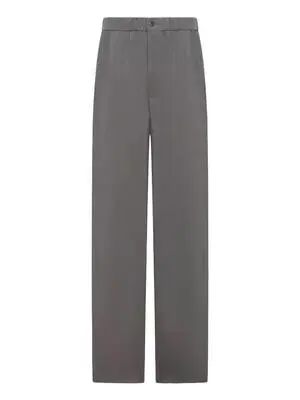 Giorgio Armani Buttoned Trousers Grey
