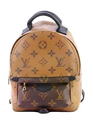 LOUIS VUITTON Palm Springs Mini Backpack Reverse Monogram Canvas - Brown