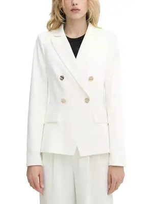 MORGAN Double-breasted Blazer - White
