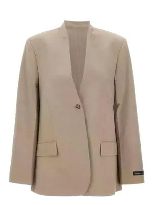 HERSKIND Single-button Blazer - Neutrals