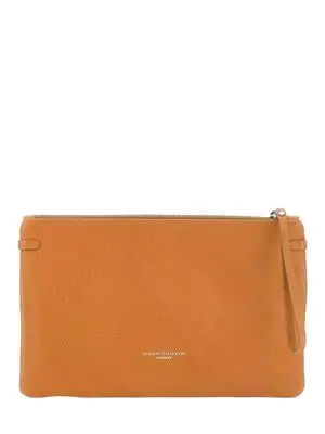 GIANNI CHIARINI Leather Clutch - Neutrals