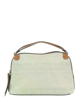 GIANNI CHIARINI Alifa Raffia Tote Bag - Green