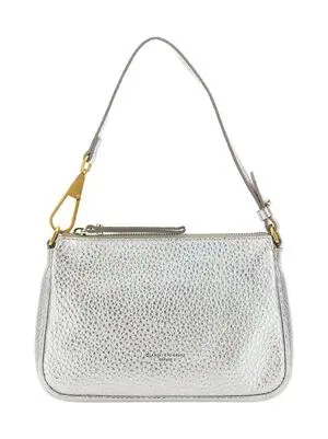 GIANNI CHIARINI Brooke Maxi-grain Shoulder Bag - Silver