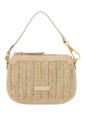 GIANNI CHIARINI Brooke Interwoven Shoulder Bag - Neutrals