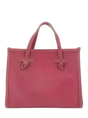 MARCELLA CLUB Miss Marcella Grained-leather Tote Bag - Pink