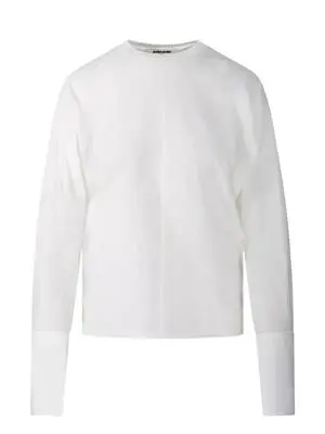 DARKPARK Long-sleeve Cuff Top - White