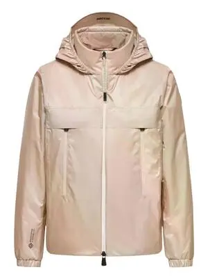 Moncler Waterproof Hooded Jacket - Neutrals