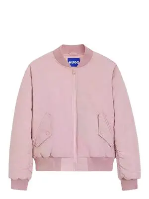 Hugo Water-repellent Bomber Jacket - Pink