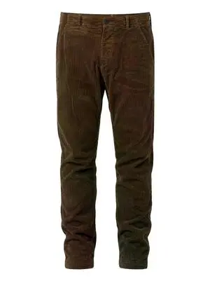 HANNES ROETHER Corduroy Trousers - Brown