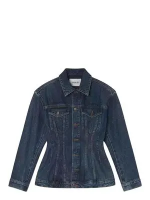 AGOLDE Myra Panelled Jacket - Blue
