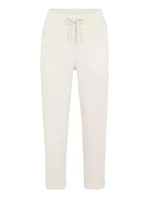 JUVIA Ellis Drawstring Trousers - Neutrals