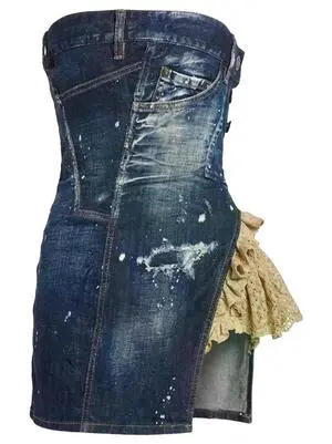Dsquared2 Denim Dress - Blue