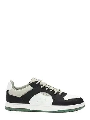 Hugo Hadrian Tenn Lace-up Sneakers - Black