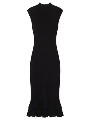 A.L.C. Kennedy Knitted Midi Dress - Black
