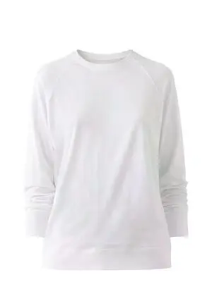 PATRICK ASSARAF Raglan-sleeved Sweatshirt - White