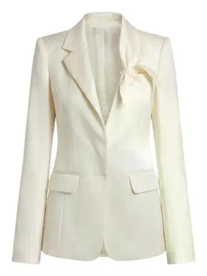 Alexis Flap-pockets Blazer - Neutrals