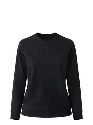 PATRICK ASSARAF Raglan Long-sleeved Sweatshirt - Black