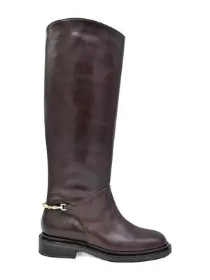 SERGIO LEVANTESI Ankle-chain Boots - Brown