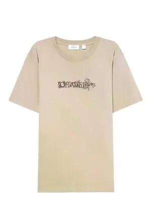 Off-White Logo T-shirt - Neutrals