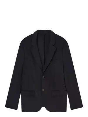 Emporio Armani Buttoned Single-breasted Jacket - Blue