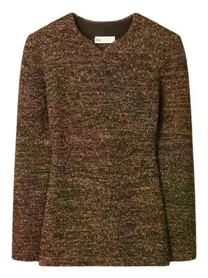 Tory Burch V-neck Sweater - Brown
