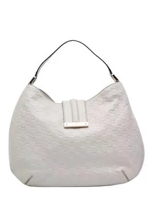 Gucci Sissima Large Hobo Bag - White